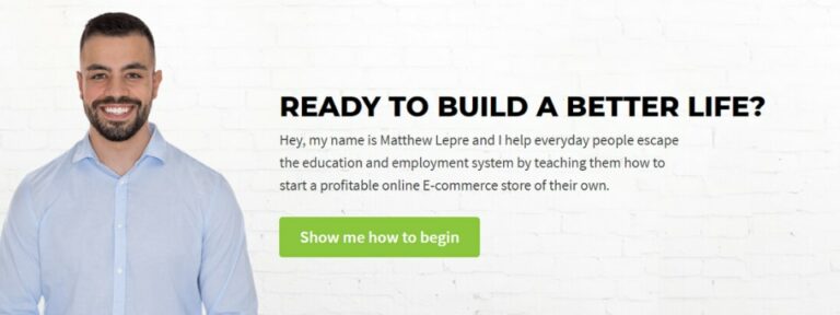 Ecom Warrior Academy Review - Is Matthew Lepre a Scam?